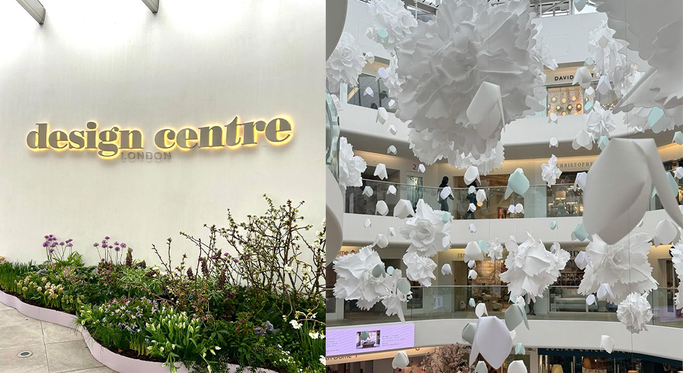 London Design Week Showroom Events: A Spring Wreath Making Class