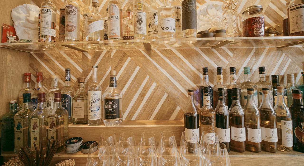 Stunning Before & After Of A Chic Cocktail Bar