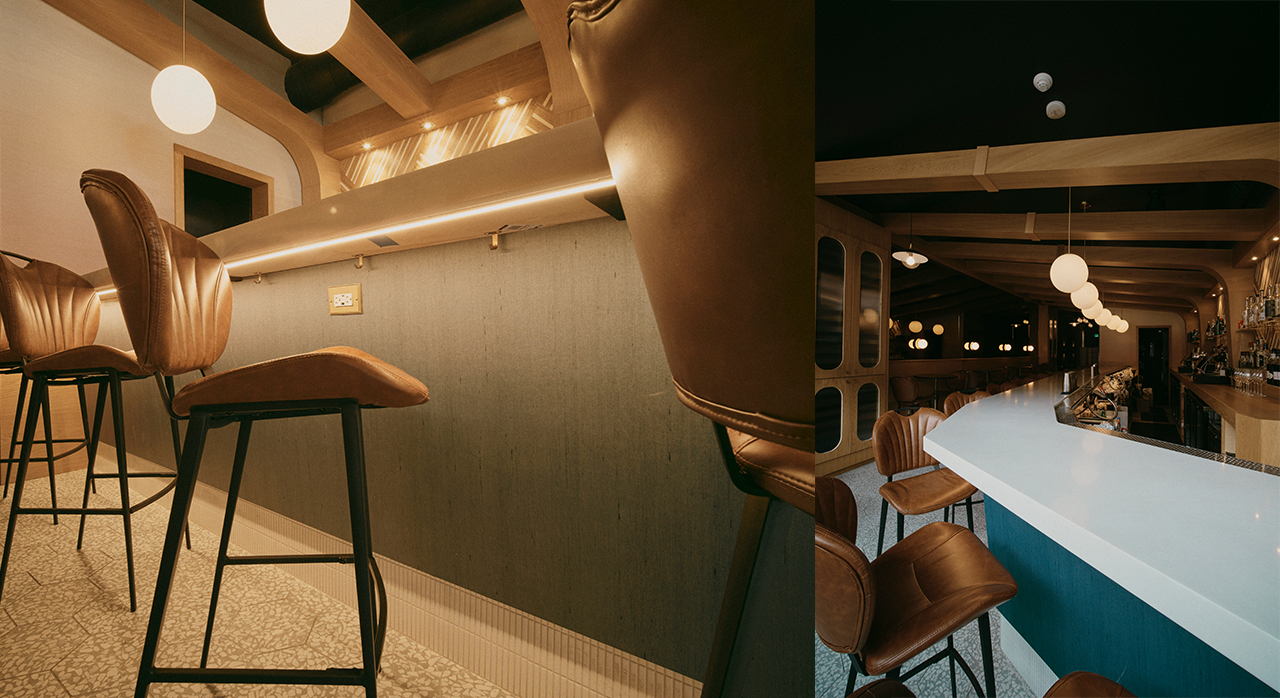 Stunning Before & After Of A Chic Cocktail Bar